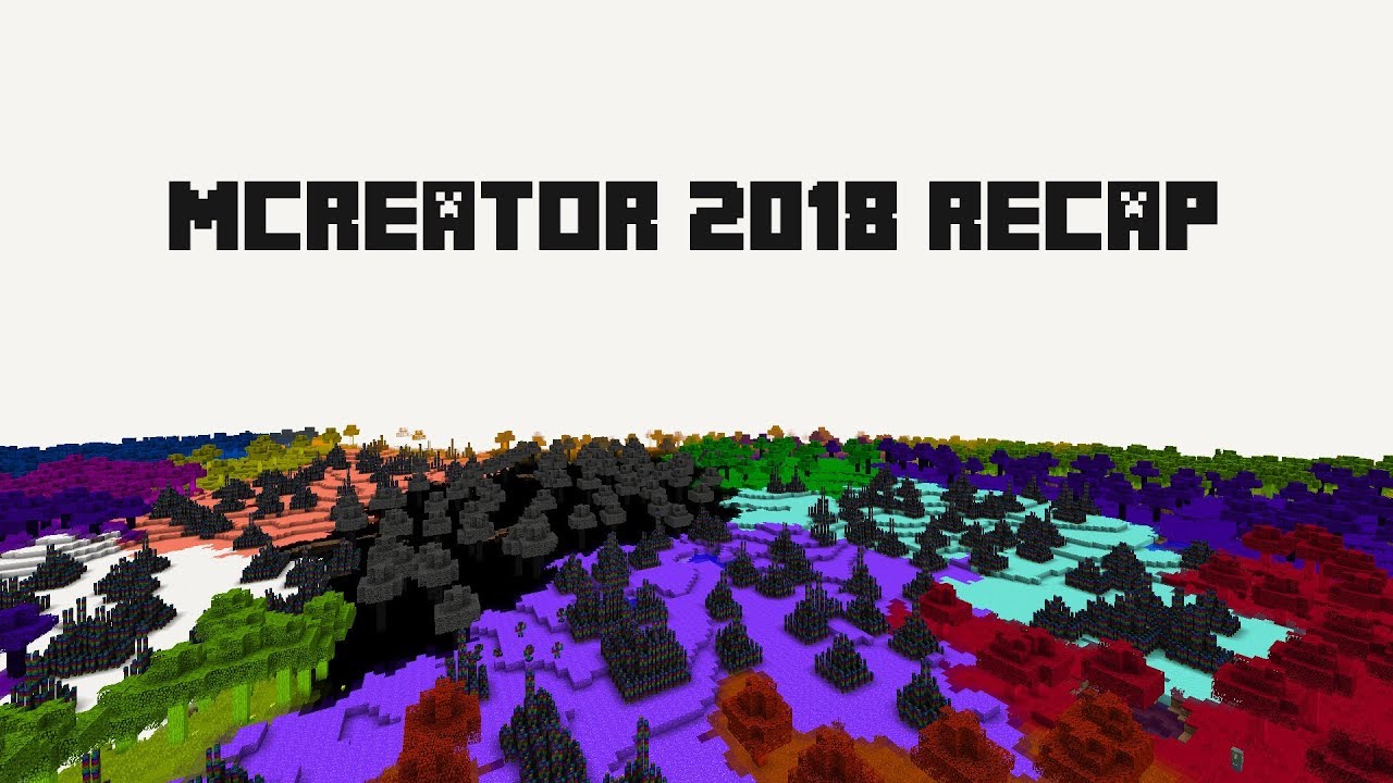 Year 2018 Recap Mcreator Youtube