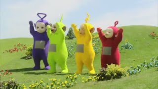 Teletubbies Laalaa Dances In A Tutu And Throws Her Ball