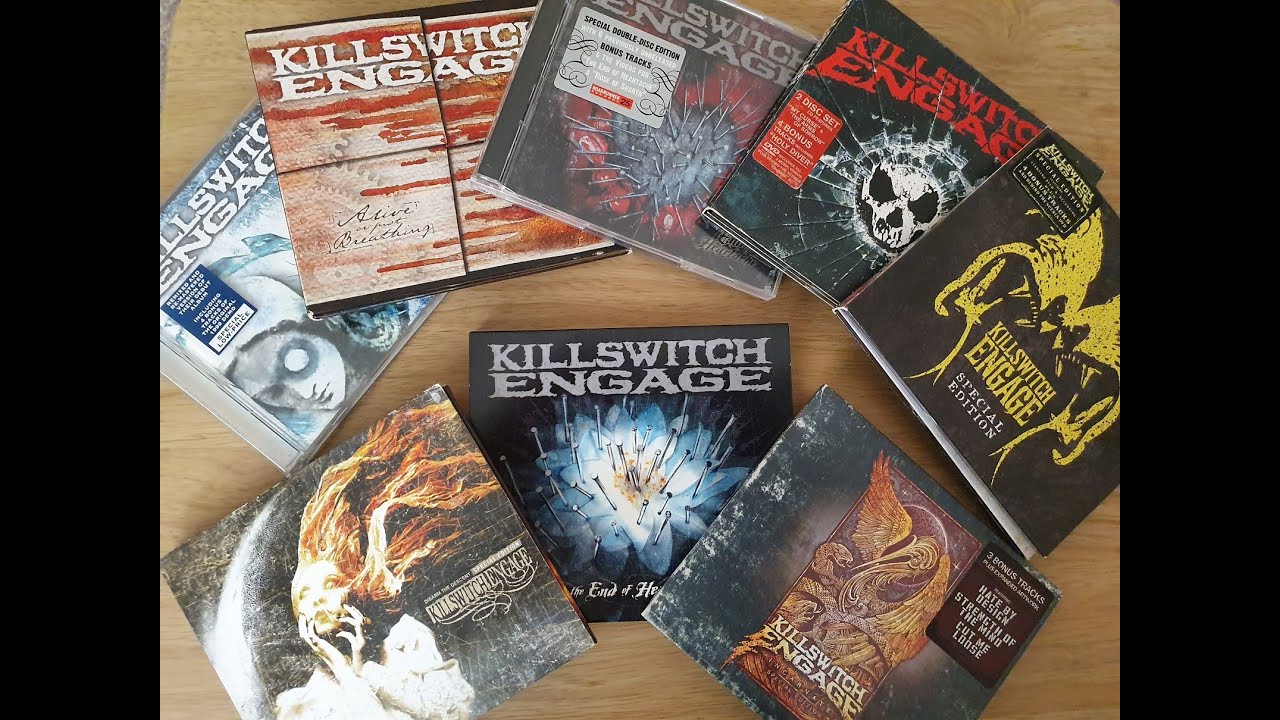 Killswitch Engage Limited Edition Discography Part 1 Youtube
