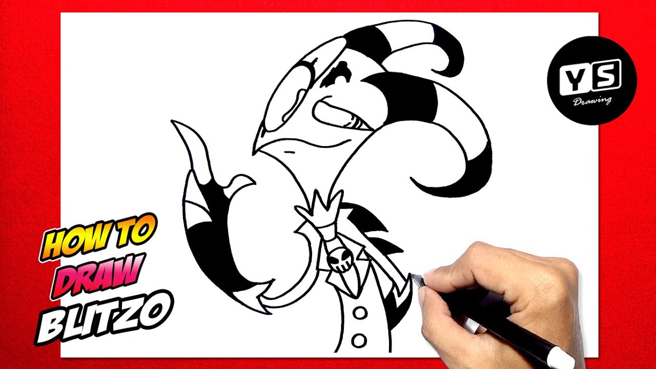View 13 Blitzo Helluva Boss Drawing Biquyuwasuue