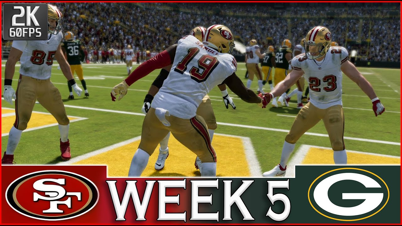 Madden 24 49ers Franchise Yr 2 Gameplay Week 5 Youtube