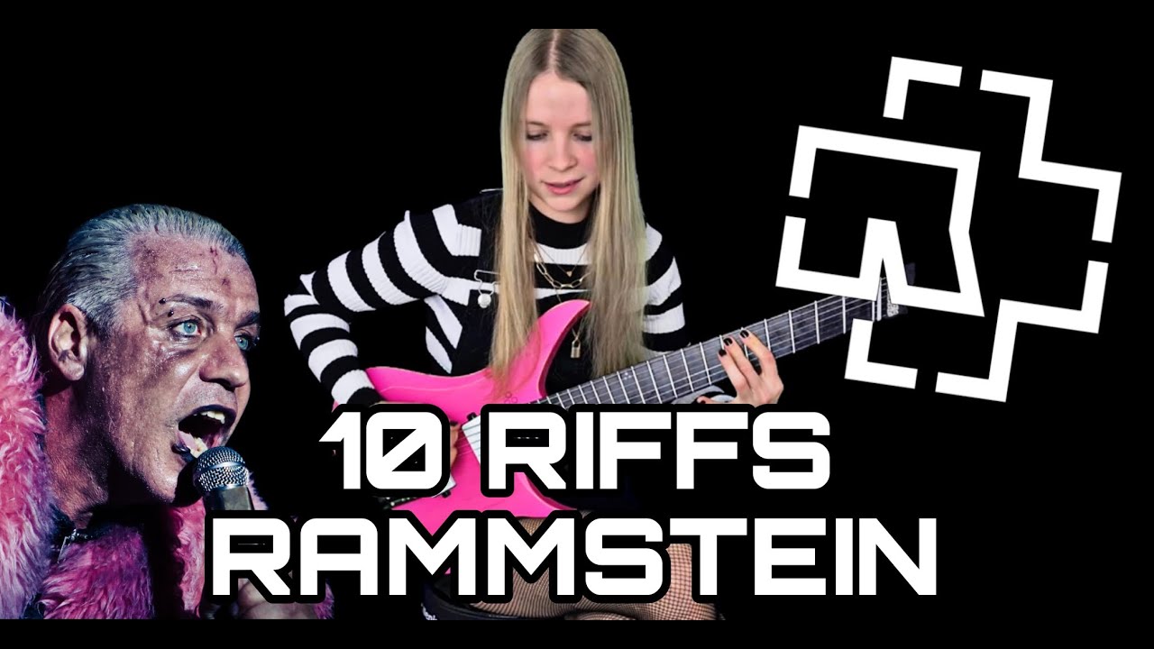 Top 10 Rammstein Riffs Youtube