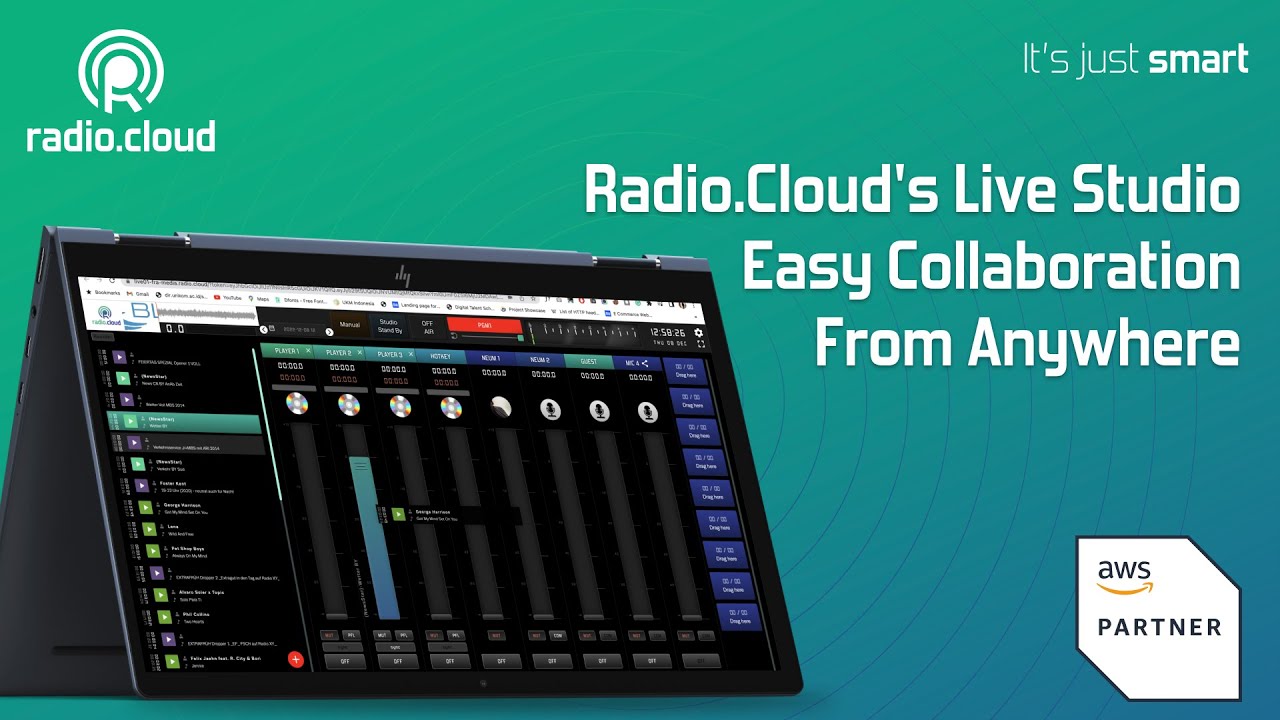 Radio Cloud S Live Studio Easy Collaboration From Anywhere Youtube