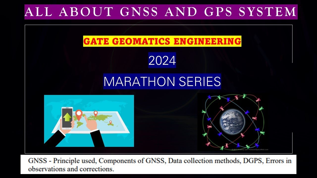 Complete Gnss Gps System Gate Geomatics Engineering 2024 Marathon