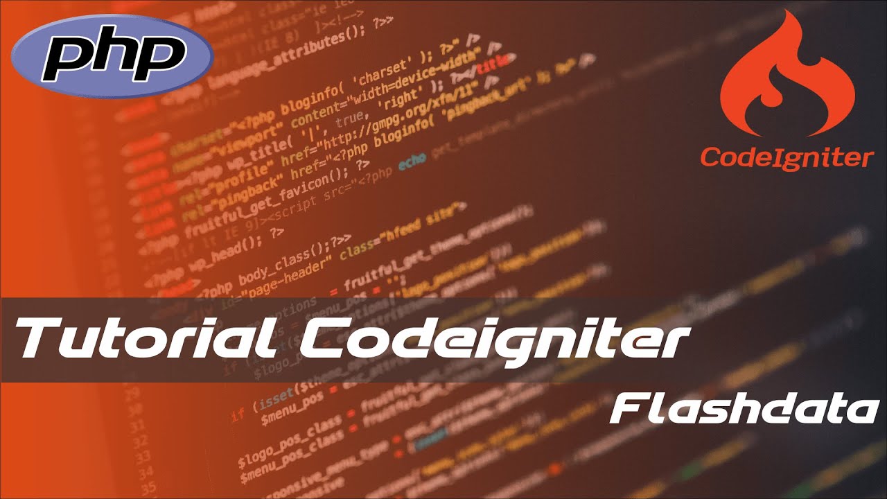 Tutorial 12 Flashdata Youtube