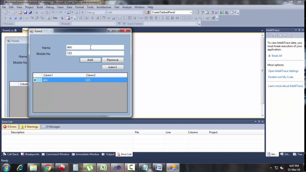 C Visual Studio 2010 Tutorial 4 How To Clear Text Boxes Masked