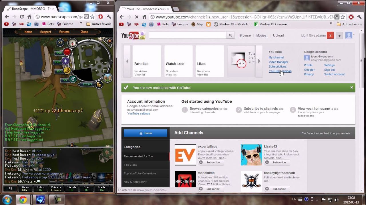 2012 08 How To Make A Regular Account Without Google Youtube