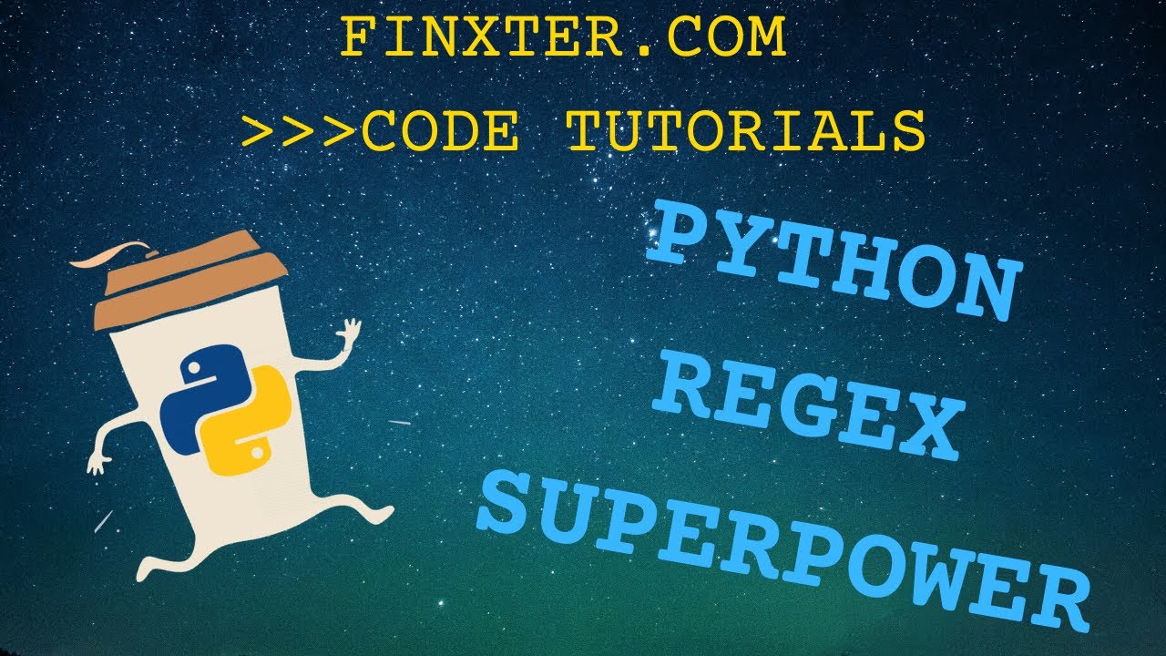 Python Regex And Operator Tutorial Video Youtube