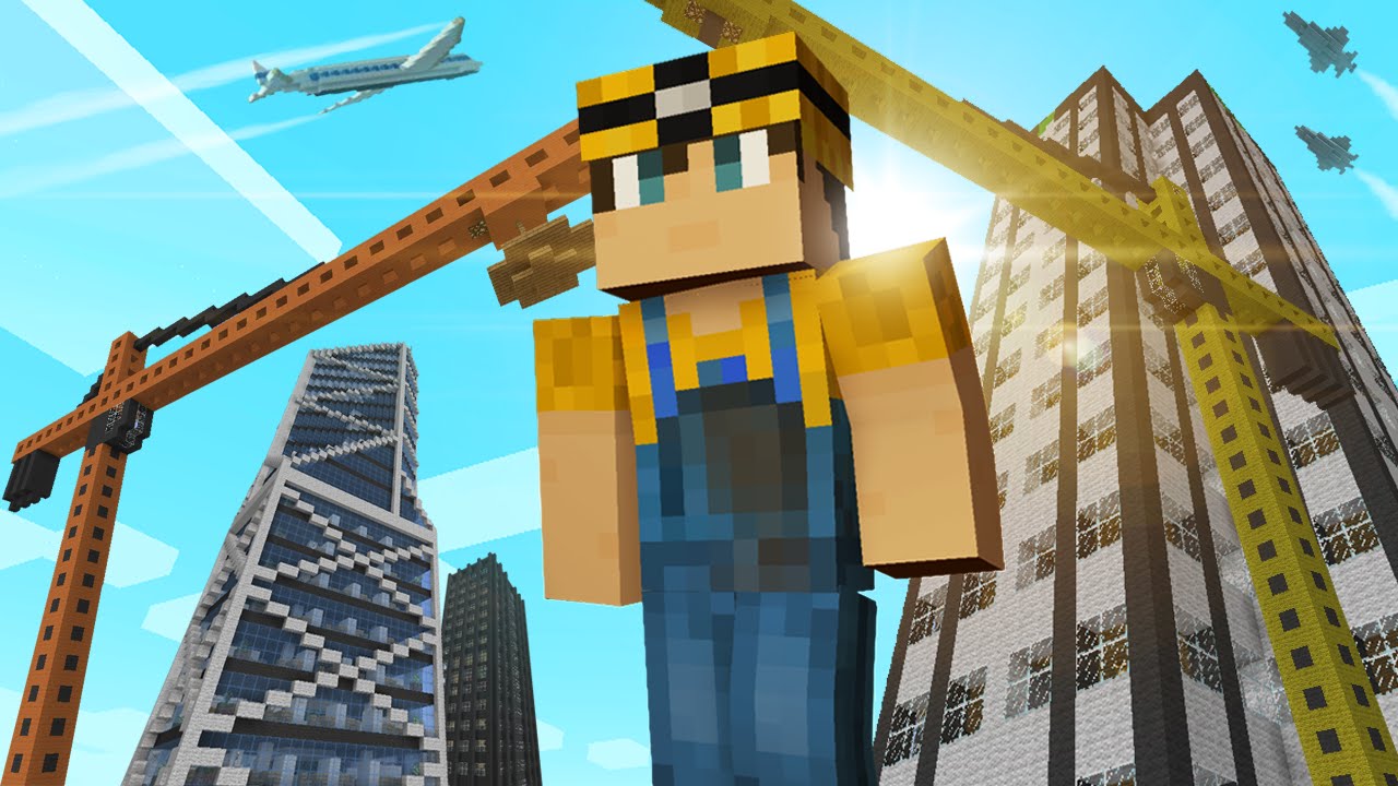 Life Of A Builder Minecraft Movie Youtube