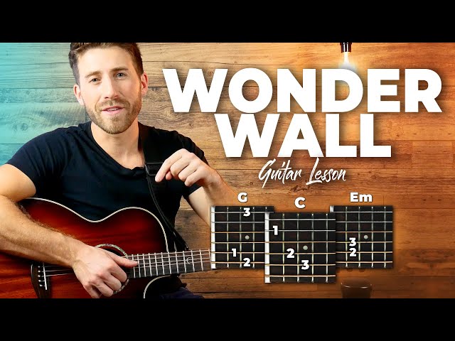 Oasis Guitar Chords Wonderwall Wonderwall Oasis By N Gallagher