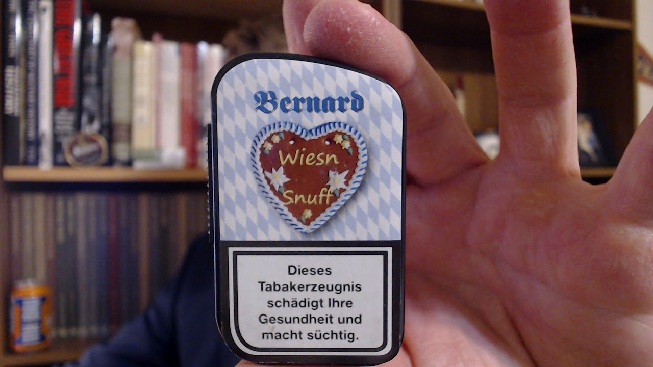 Dry Snuff Bernard S Wiesn Snuff Youtube