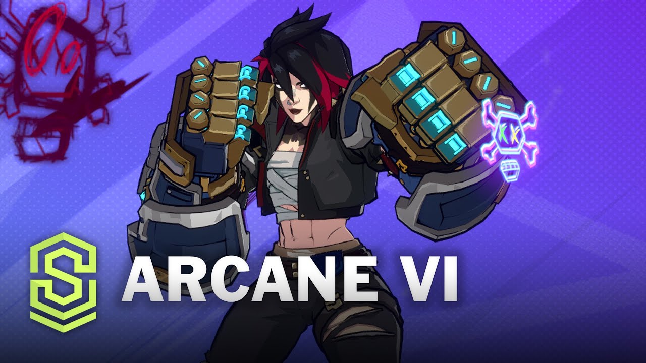 Arcane Vi 2xko Skin Spotlight Youtube