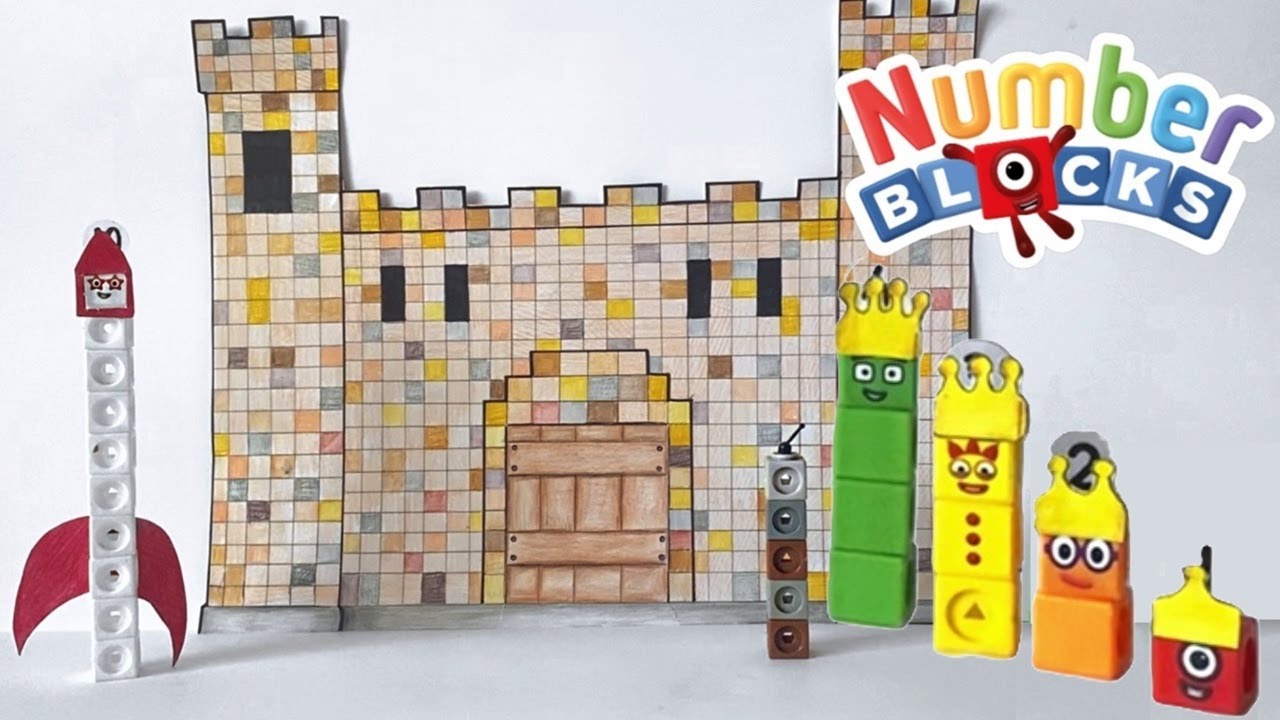 Numberblocks Castle Episode Numberblock Math Link Cubes 1 10 Learn