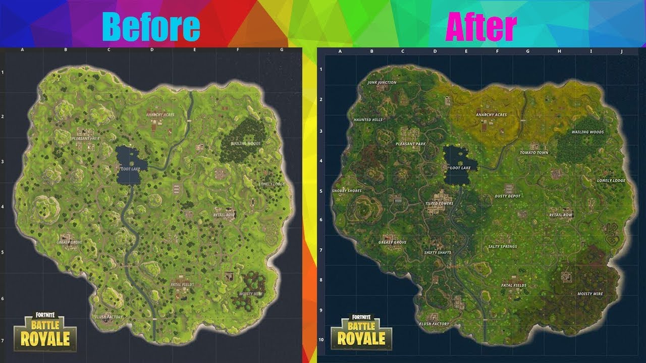 Fortnite New Map Gameplay Youtube