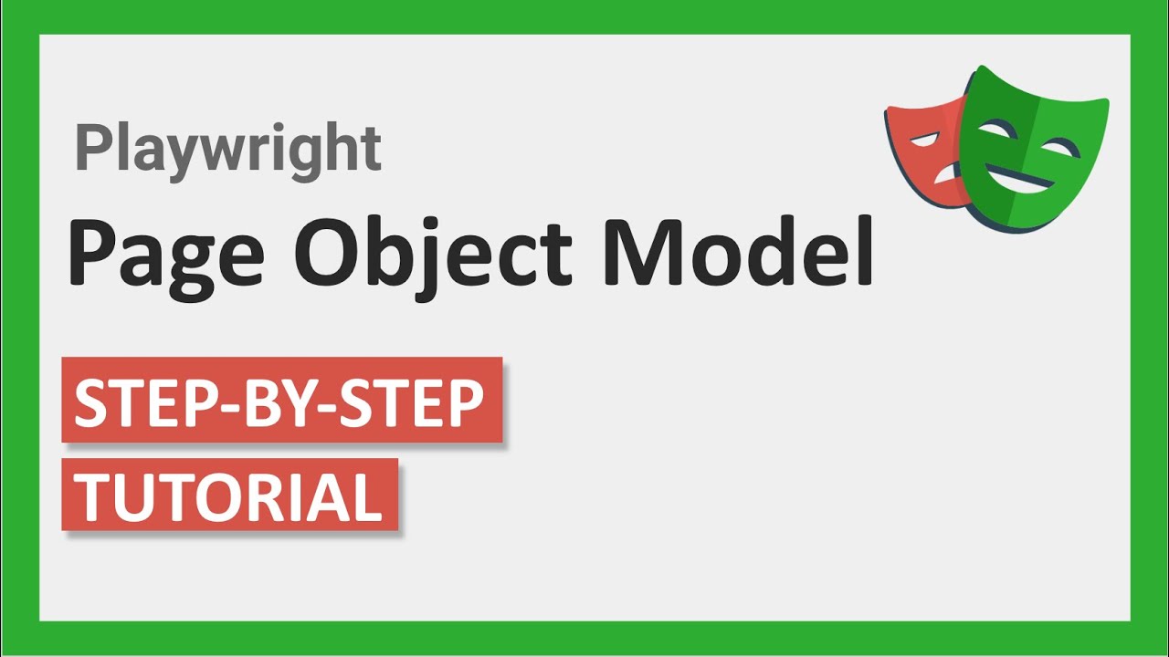 Easiest Way Playwright Page Object Model Step By Step Demo Youtube