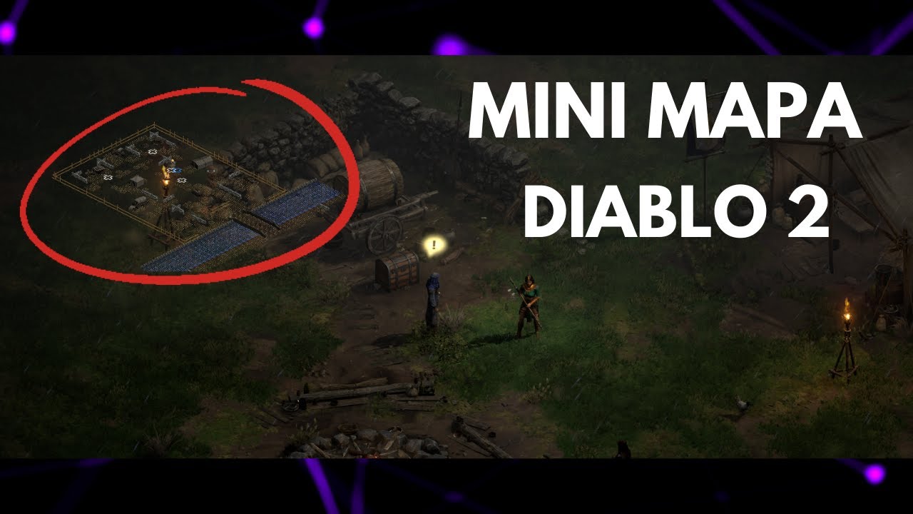 Como Usar Mini Mapa No Diablo 2 Resurrected Youtube