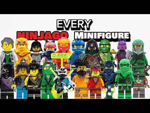Every Ninjago Minifigure 2011 2024 Youtube