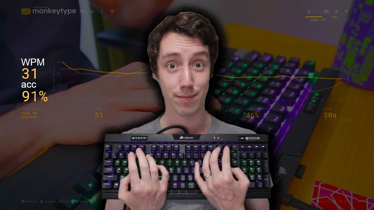 I Learned To Type Again Youtube