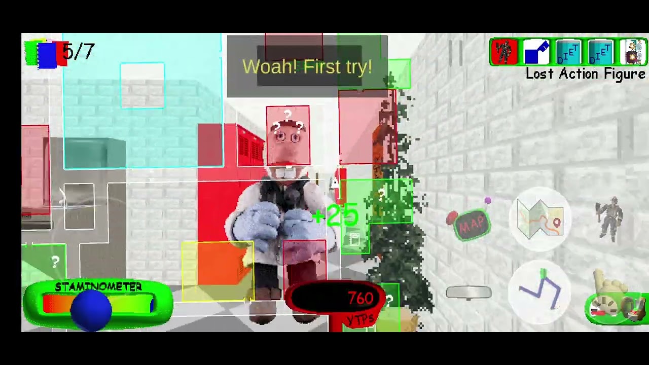 Attempt 1 Of Trying To Beat Baldi S Basics Plus V0 11 With 1 Minute