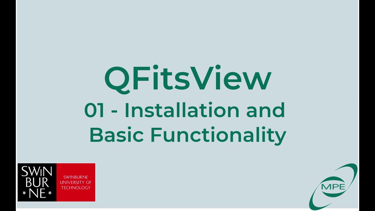 Qfitsview 01 Installation And Basic Functionality Youtube