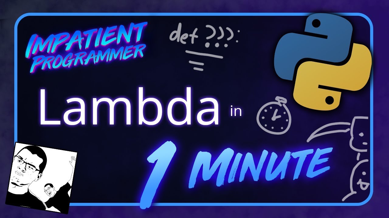 Python Lambda In 1 Minute Quadexcel