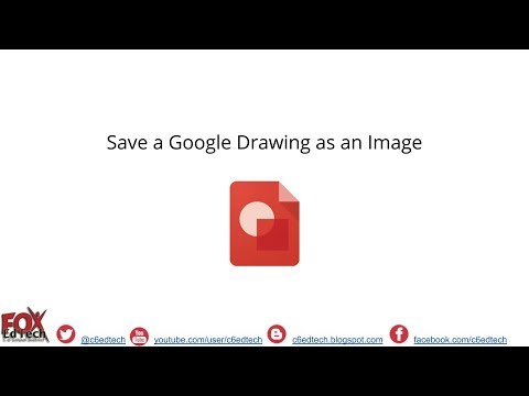 Save A Google Drawing As An Image File Youtube