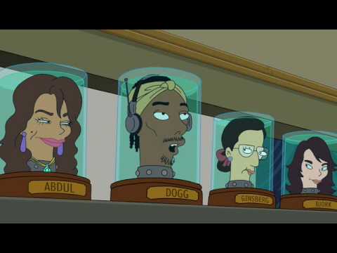Futurama Into The Wild Green Yonder Clip Snoop Dogg The Judge Youtube
