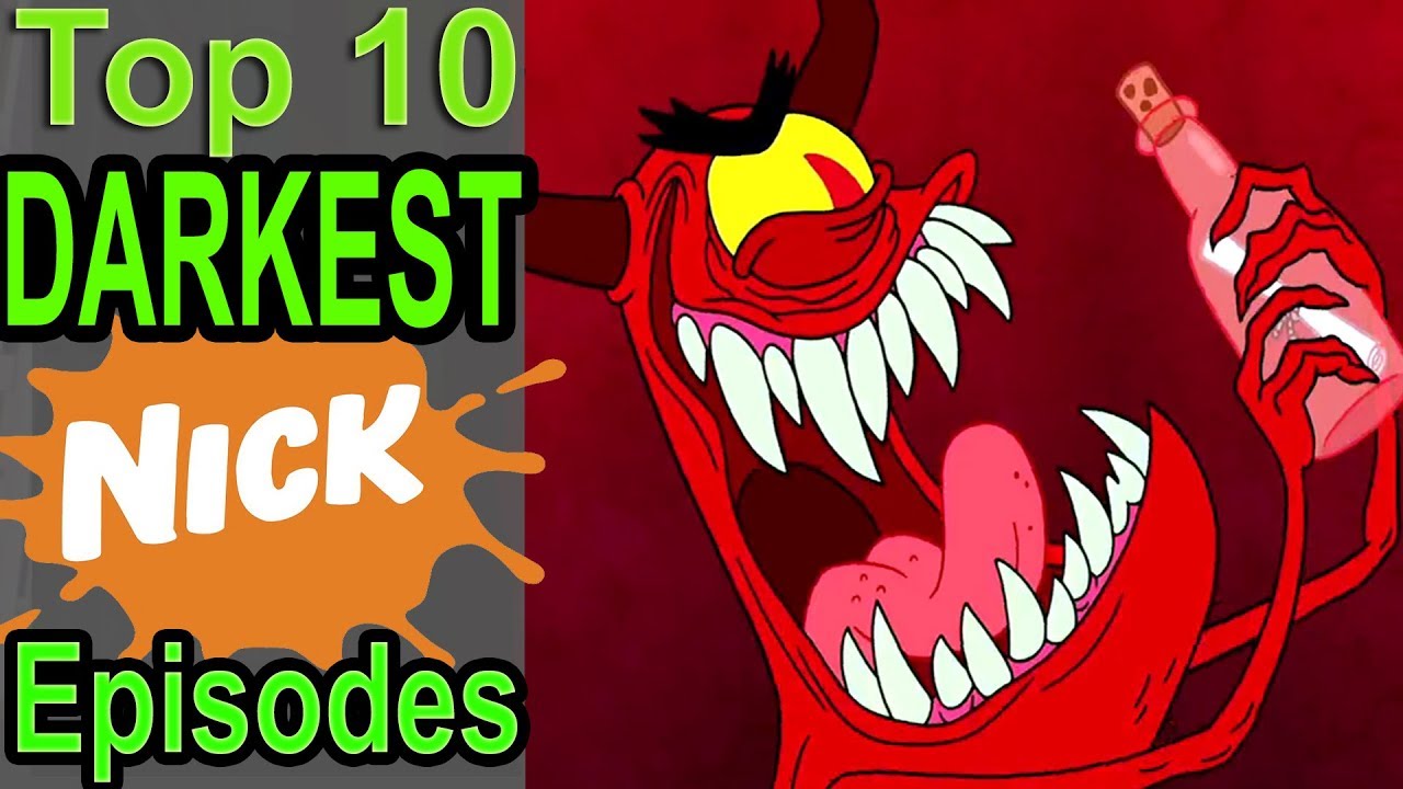 Top 10 Darkest Nickelodeon Episodes Ft Blameitonjorge Youtube
