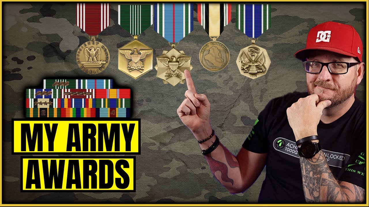 Explaining My Army Awards And Medals Youtube