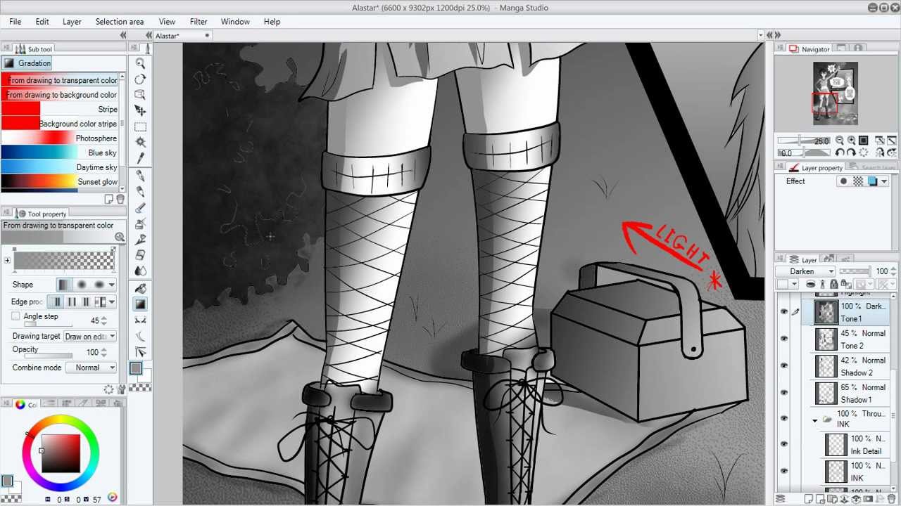 Manga Studio 4 Tutorial Qlerovector