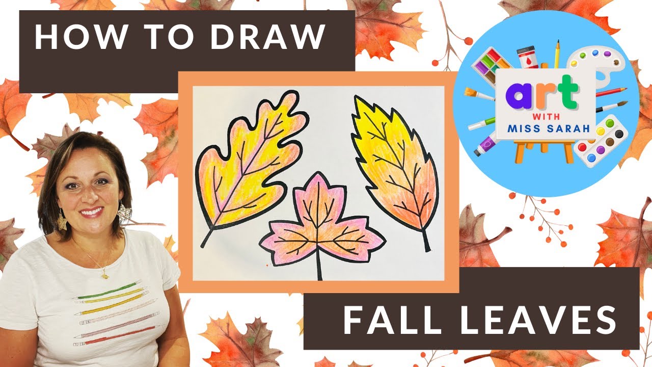 How To Draw Fall Leaves