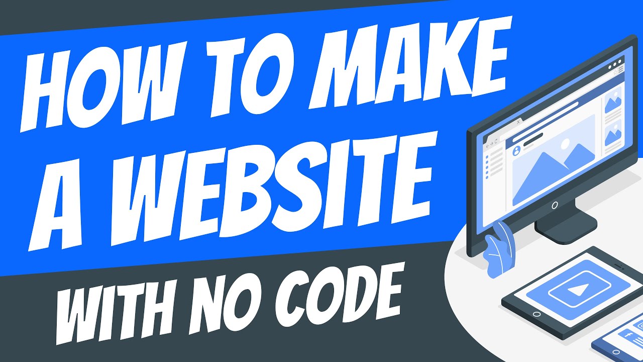 How To Make A Website Without Coding Youtube