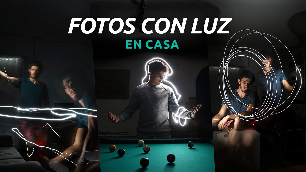 Como Hacer Fotos Con Luz En Casa рџ ў Tutorial De Lightpainting Youtube