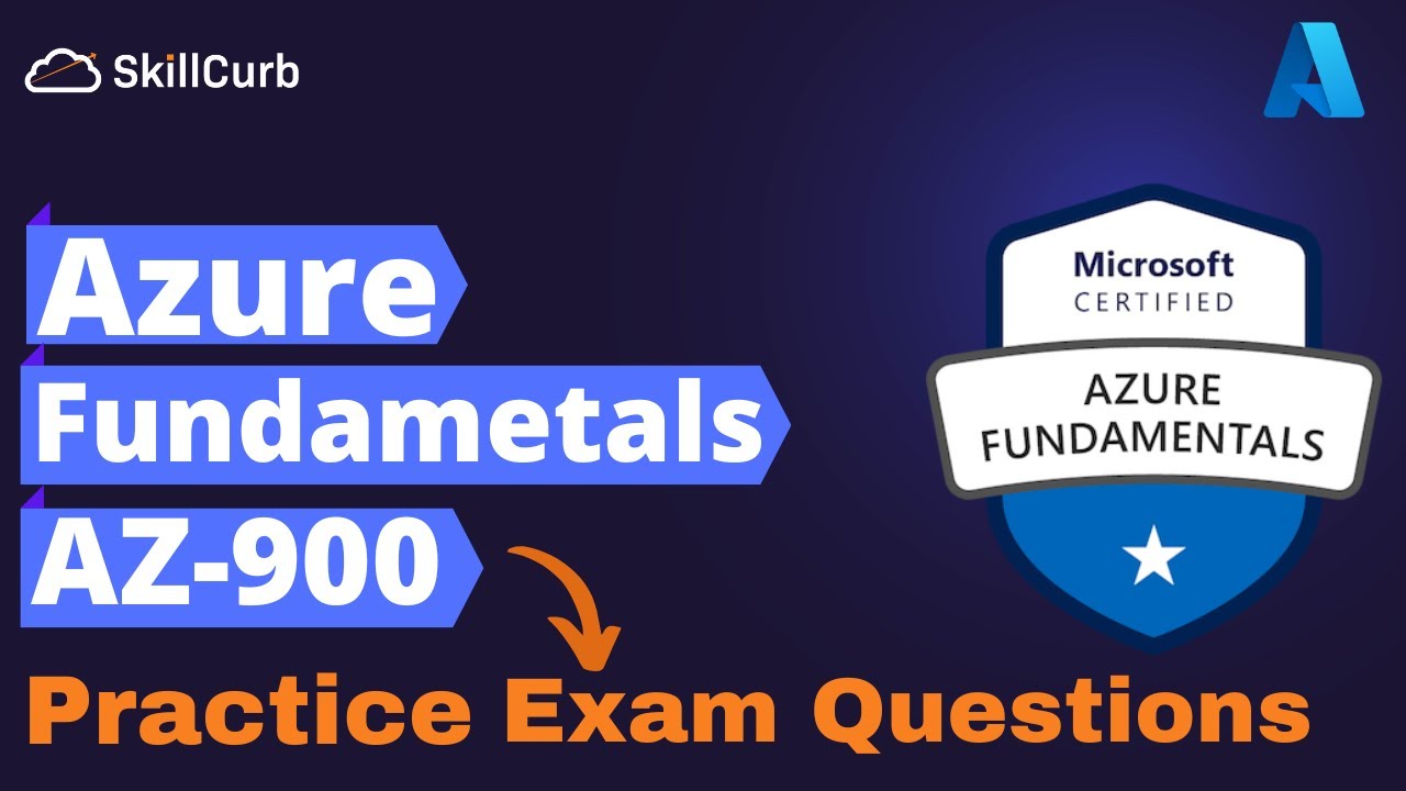 Free Azure Fundamentals Az 900 Practice Exam 2023 Youtube