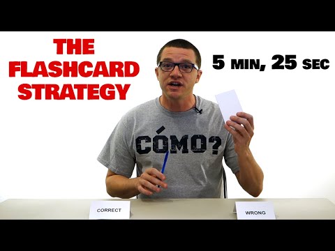 The Flashcard Strategy