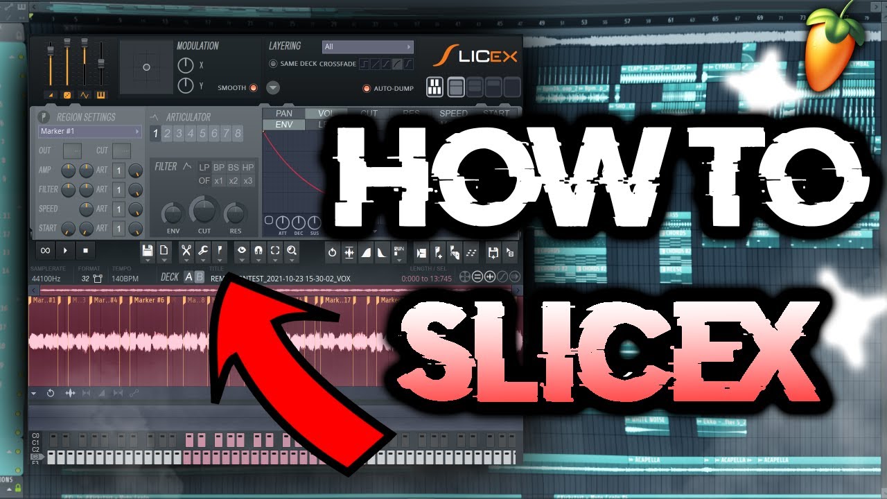 How To Slicex Fl Studio 21 Tutorial Youtube