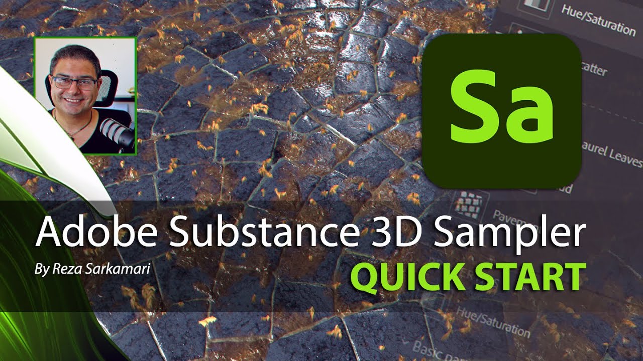 Quick Start Adobe Substance 3d Sampler Youtube