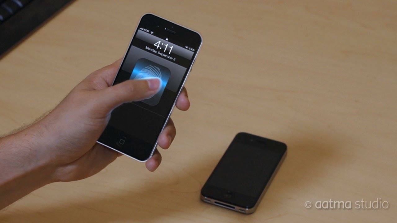 Iphone 5s Fingerprint Scanner Concept Youtube