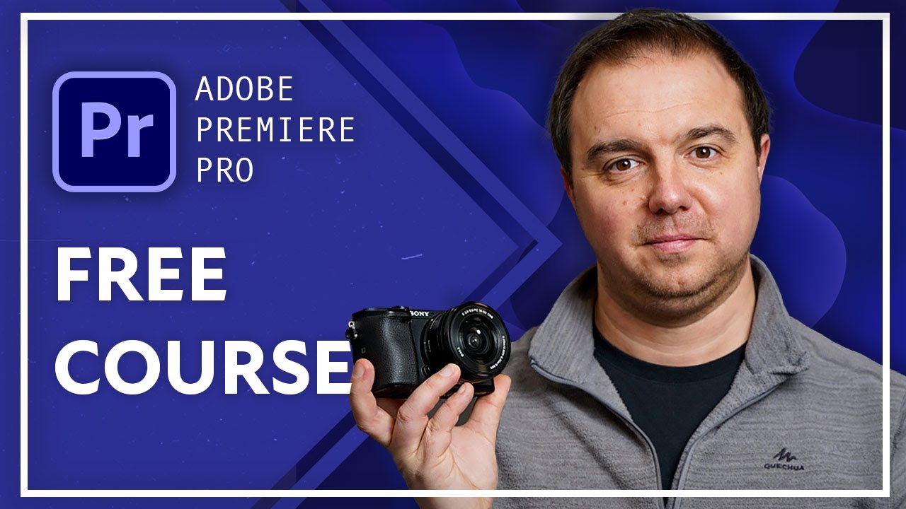 Free Adobe Premiere Pro Course For Beginners Video Editing Tutorial
