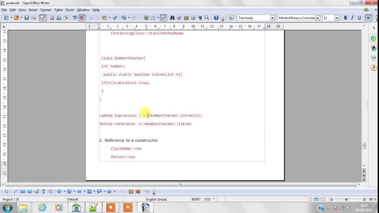 Method References In Java 8 Youtube