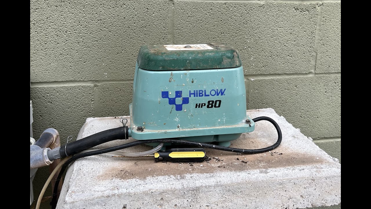 Hiblow Hp80 Rebuild Kit Installation Instructions Youtube