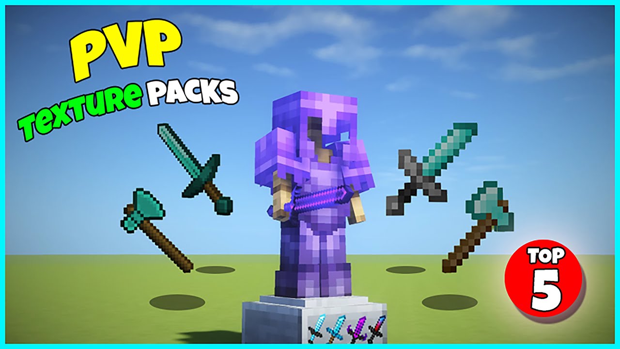 Top 5 Best Pvp Texture Packs For Minecraft Java Pojavlauncher 1 12 To 1
