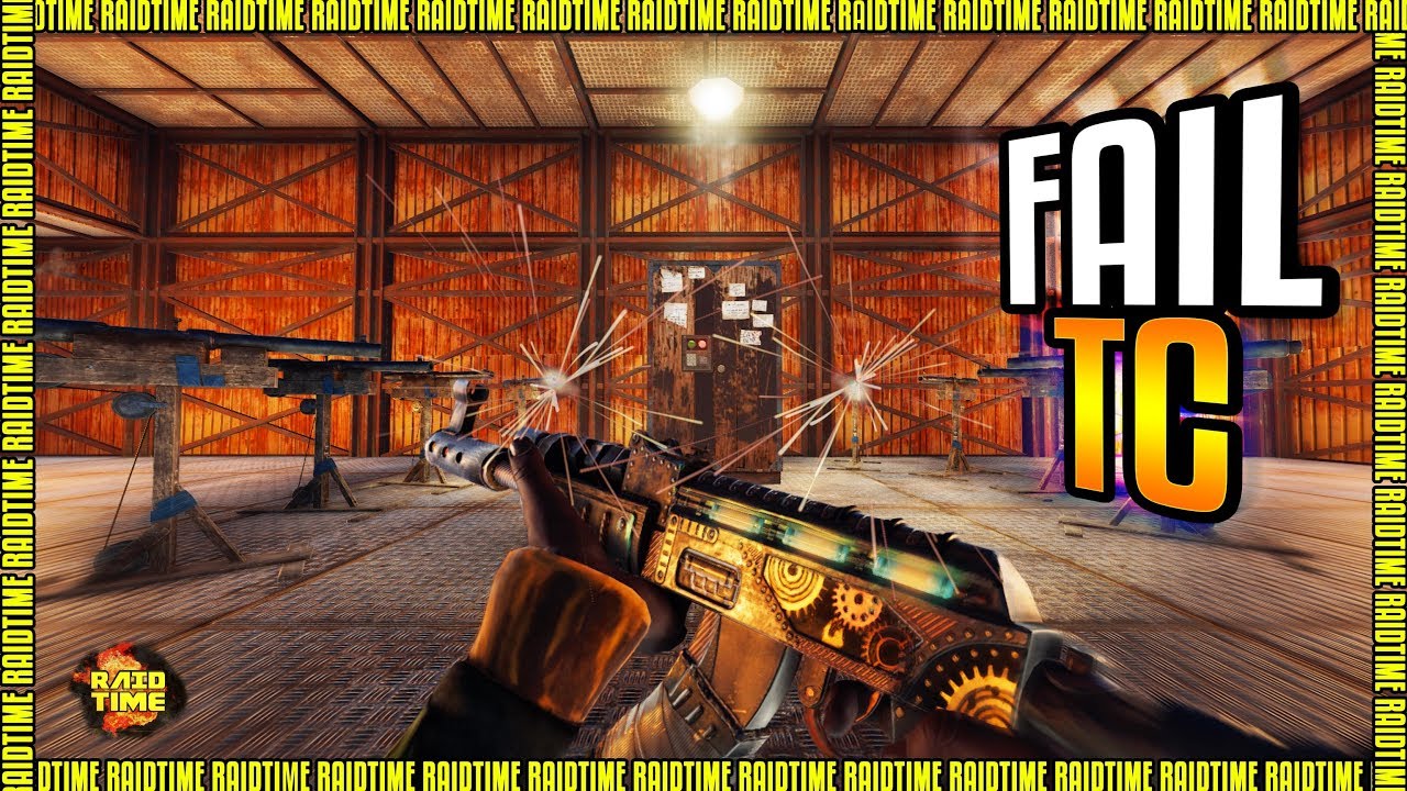 Rust Raid Cz Sk Fail Tc Counter Raid Youtube