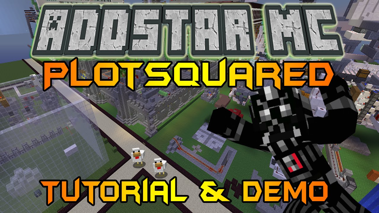 Minecraft Plotsquared Tutorial Demo Youtube