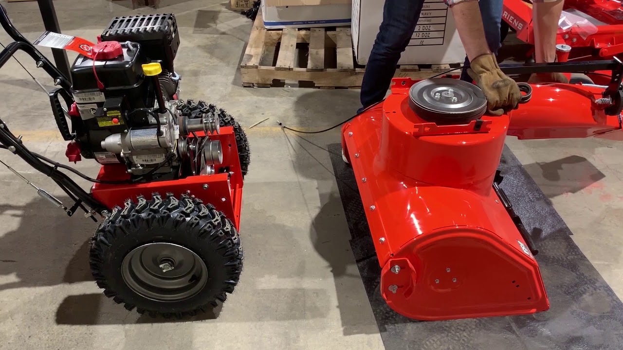 How To Change Snow Blower Belts Ariens Youtube