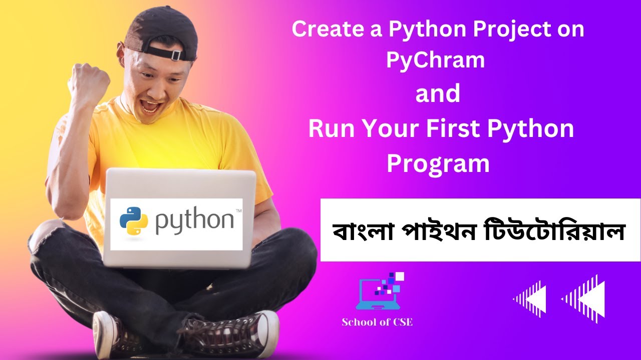 Create A Python Project On Pychram And Run Your First Python Program