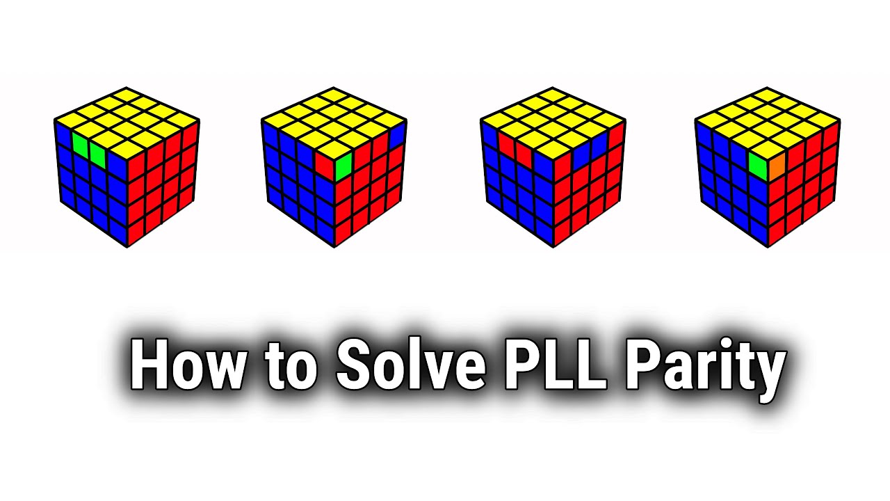How To Solve Pll Parity On 4x4 Youtube