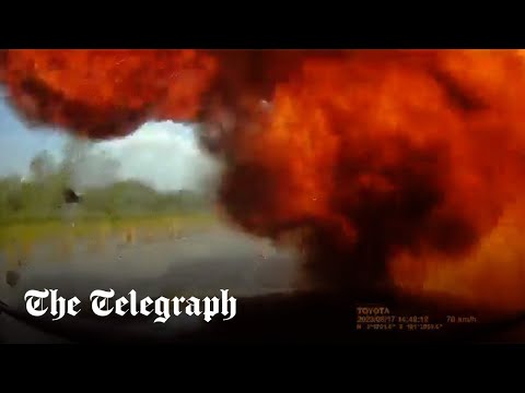 Moment Private Jet Crashes On Highway In Malaysia The Global Herald