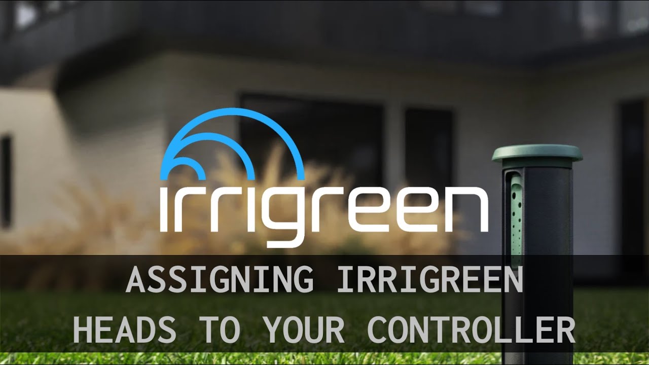Assigning Irrigreen Sprinklers To Your Controller Youtube