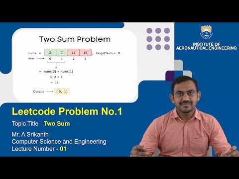 Two Sum Leetcode Problem 1 Python Solution Explained By Mr A